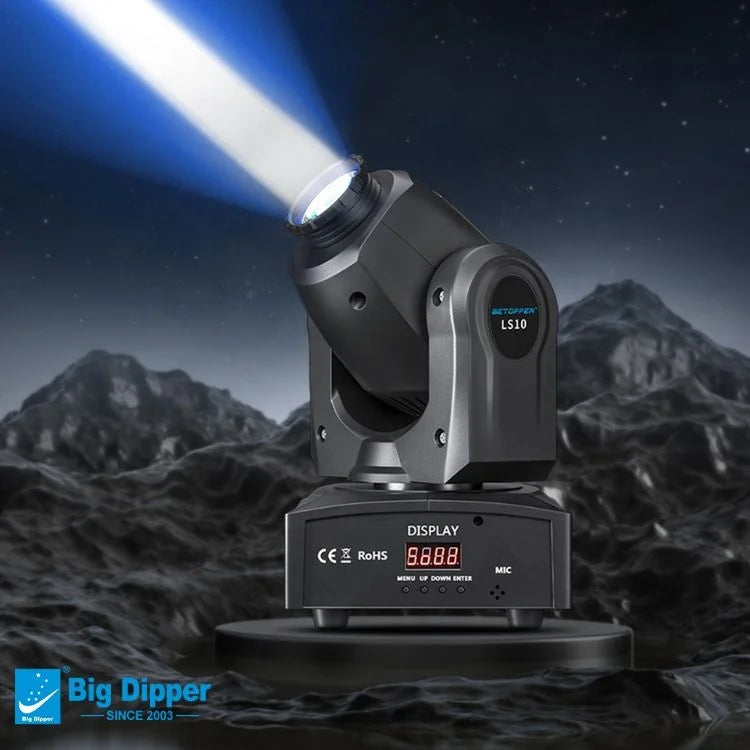 Big Dipper LS10 led 10 watts beam moving head light spot stage lightin ...