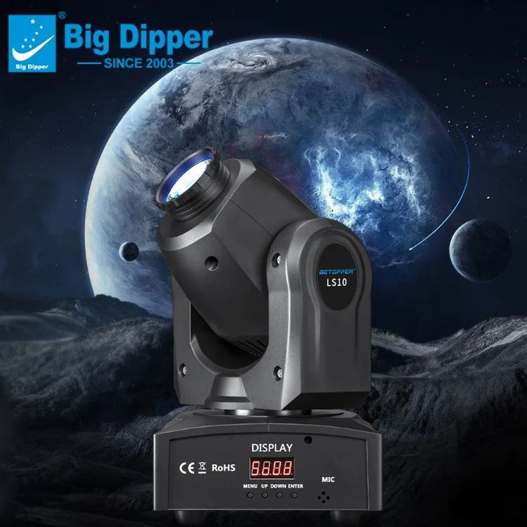 Big Dipper LS10 led 10 watts beam moving head light spot stage lightin ...